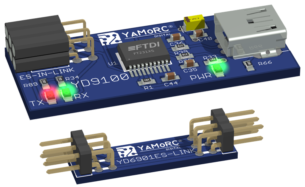 YaMoRC YD9100 Configurateur pour tous nos modules avec interface ES-PGM-LINK ou ES-OUT-LINK ...
